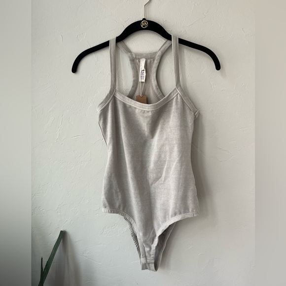SKIMS | Tops | Htf Skims Outdoor Bodysuit In Stone S | Poshmark